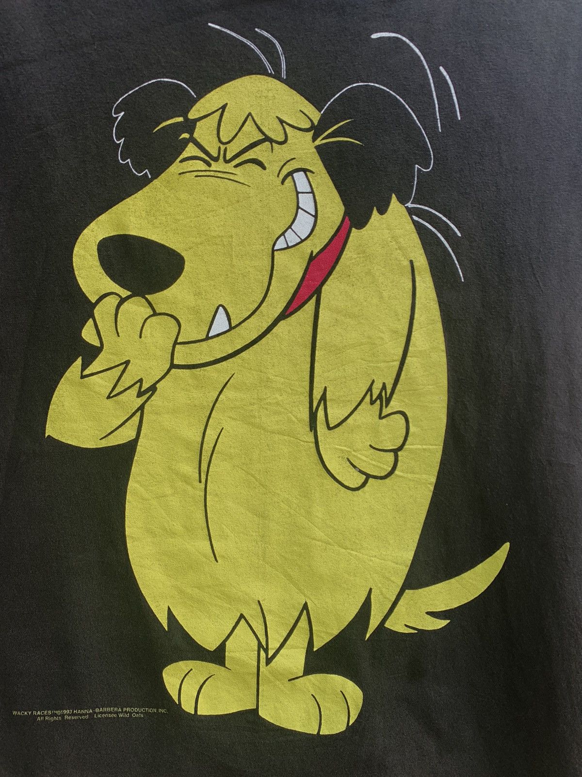 Cartoon Network × Vintage Vintage 90’s Wacky Races Muttley T-Shirt ...