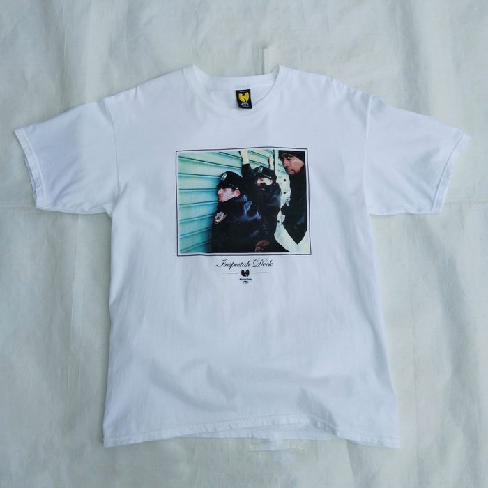 Vintage WU TANG CLAN INSPECTAH DECK RAP TEE | Grailed