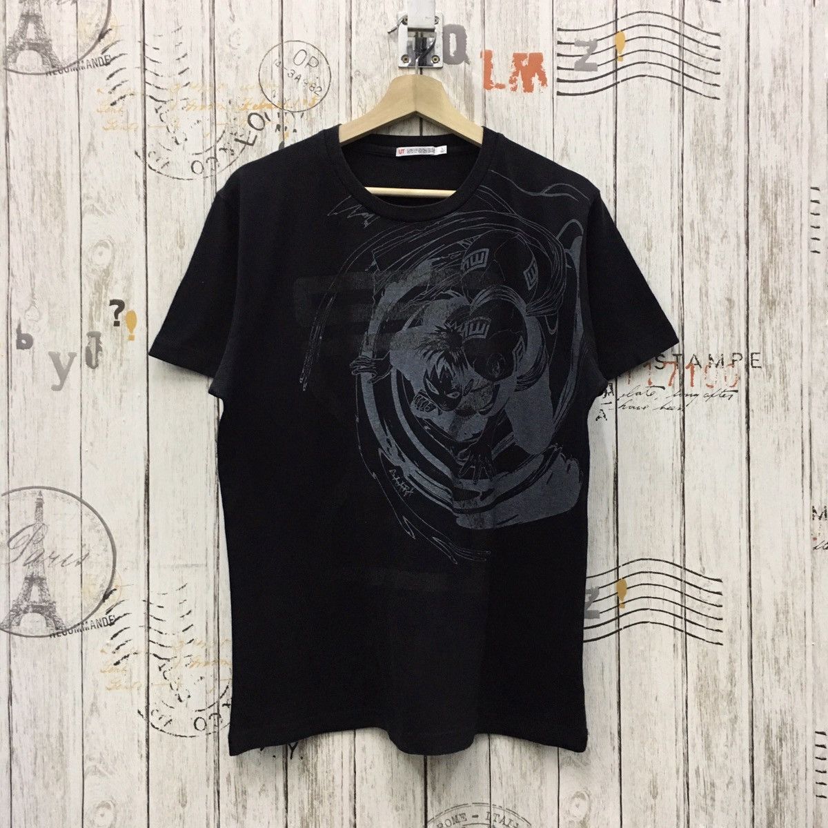 Uniqlo Rare Naruto Gaara Overprint Tee | Grailed