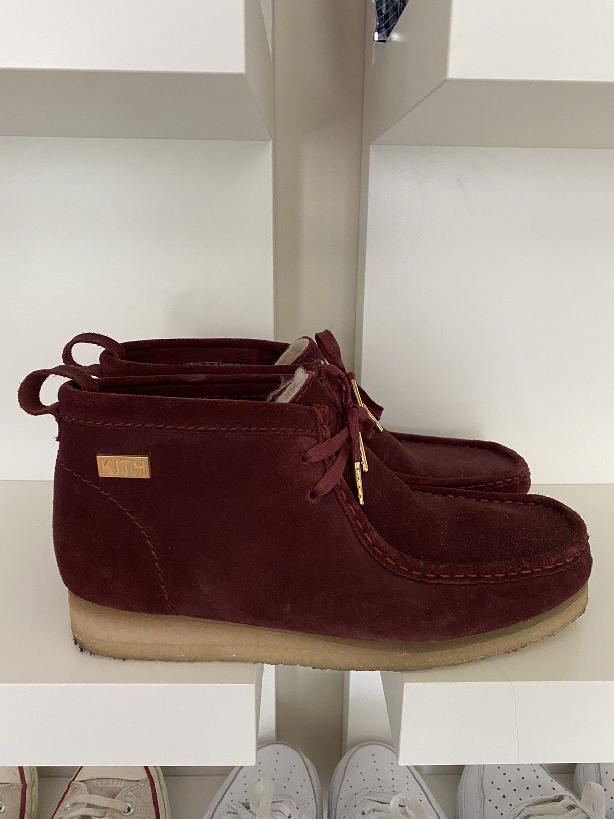 Kith KITH CLARKS ORIGINALS WALLABEE BOOT | Grailed