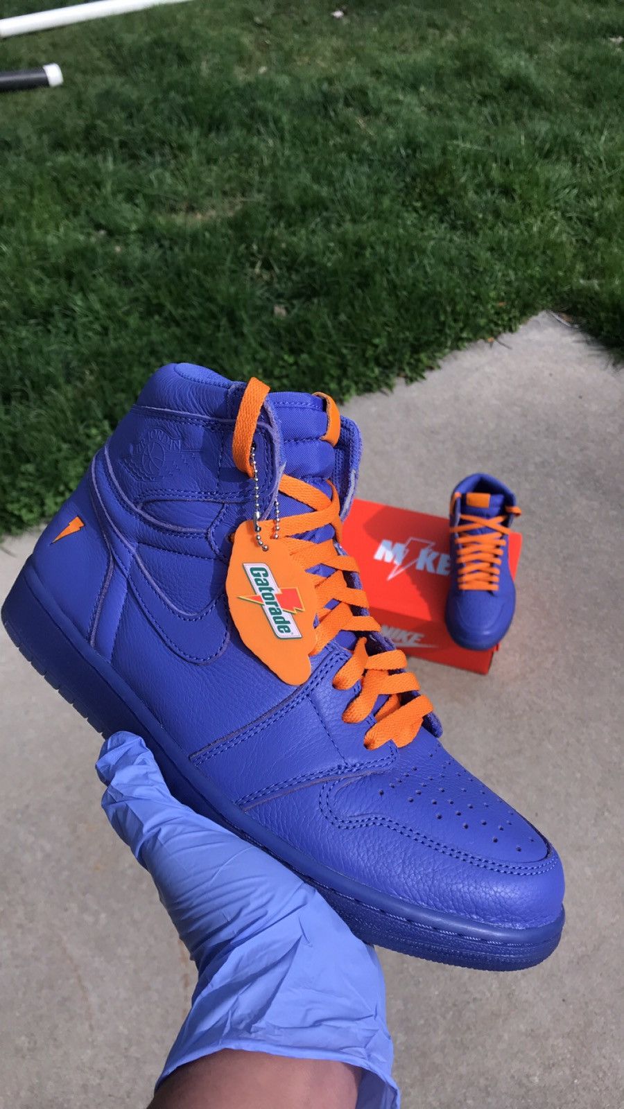 Jordan Brand Air Jordan 1 Retro High Rush Violet Gatorade | Grailed