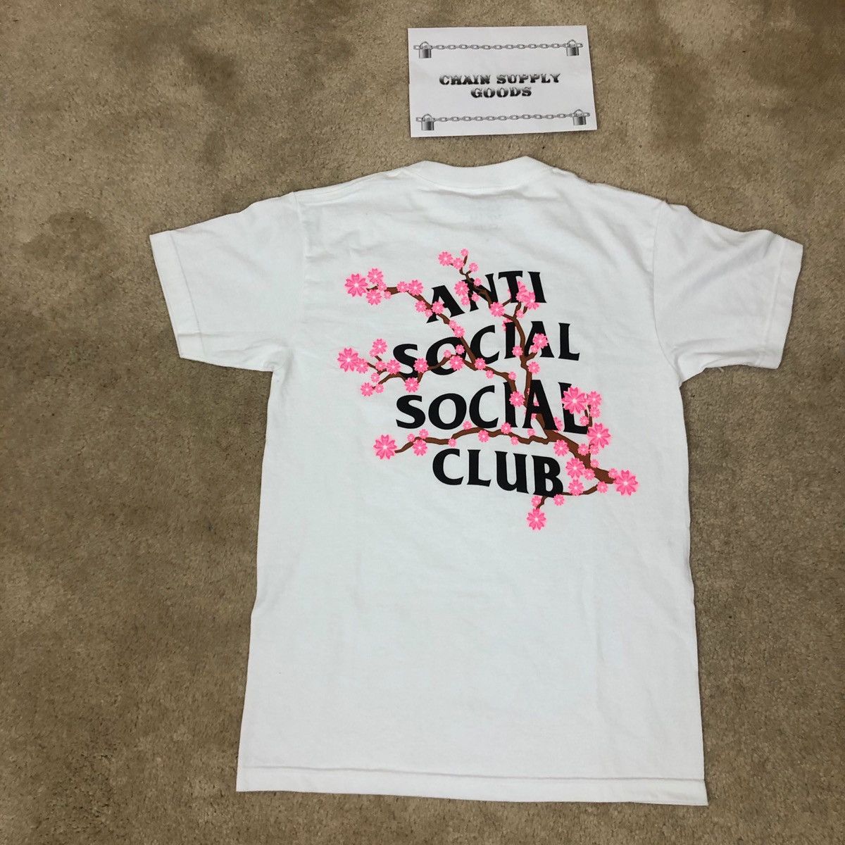 Anti Social Social Club ASSC Cherry Blossom Tee | Grailed