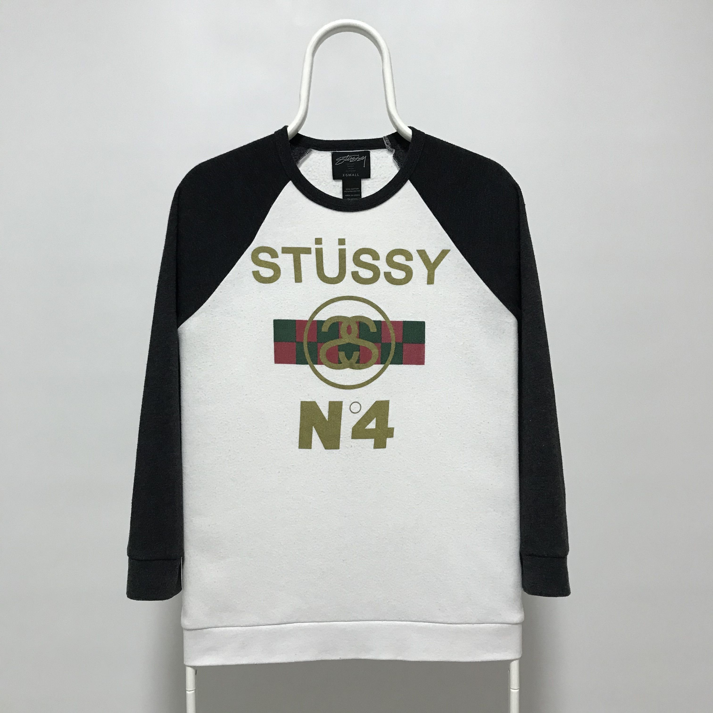 Streetwear × Stussy × Vintage STUSSY Vintage Gucci Sweatshirt Crewneck Big Logo Rare | Grailed