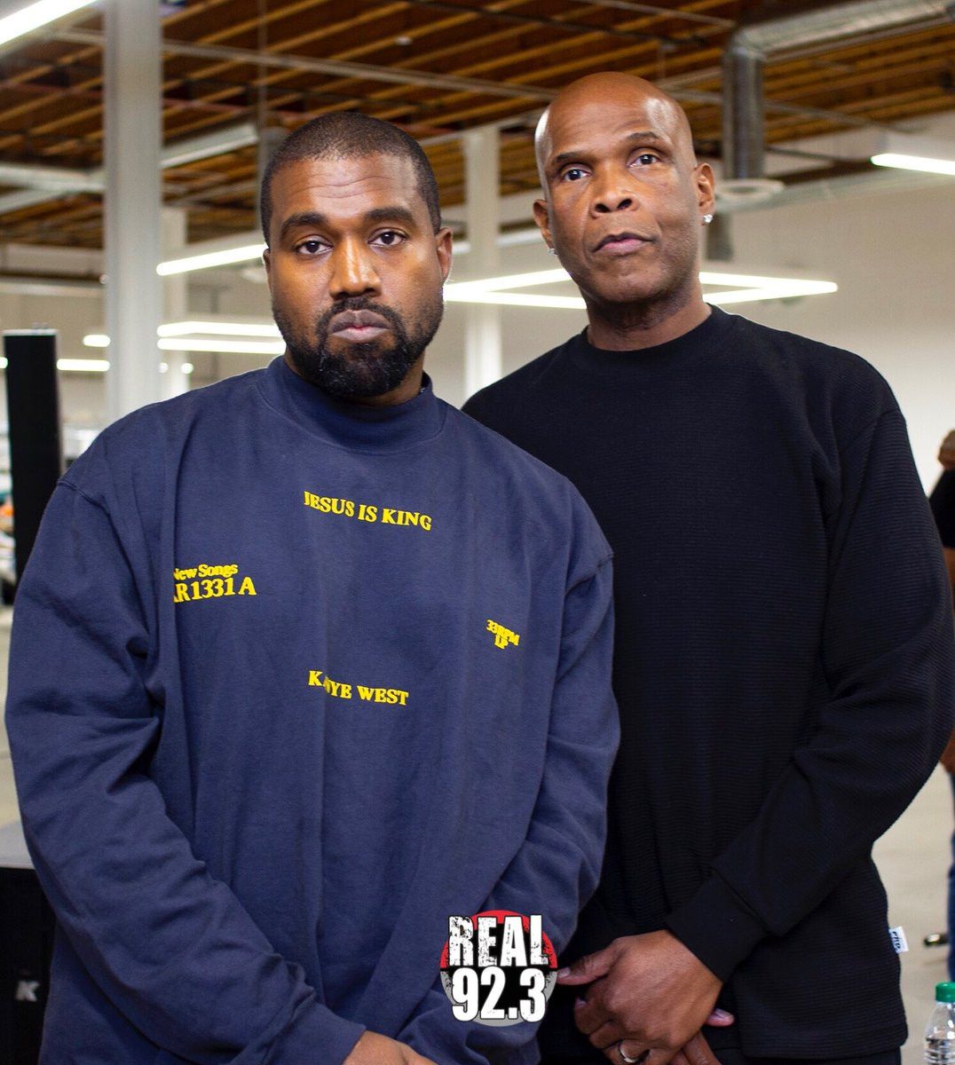 Kanye West 🔴 NEW 🔴 JESUS IS KING VINYL CREWNECK II - NAVY - JIK | Grailed