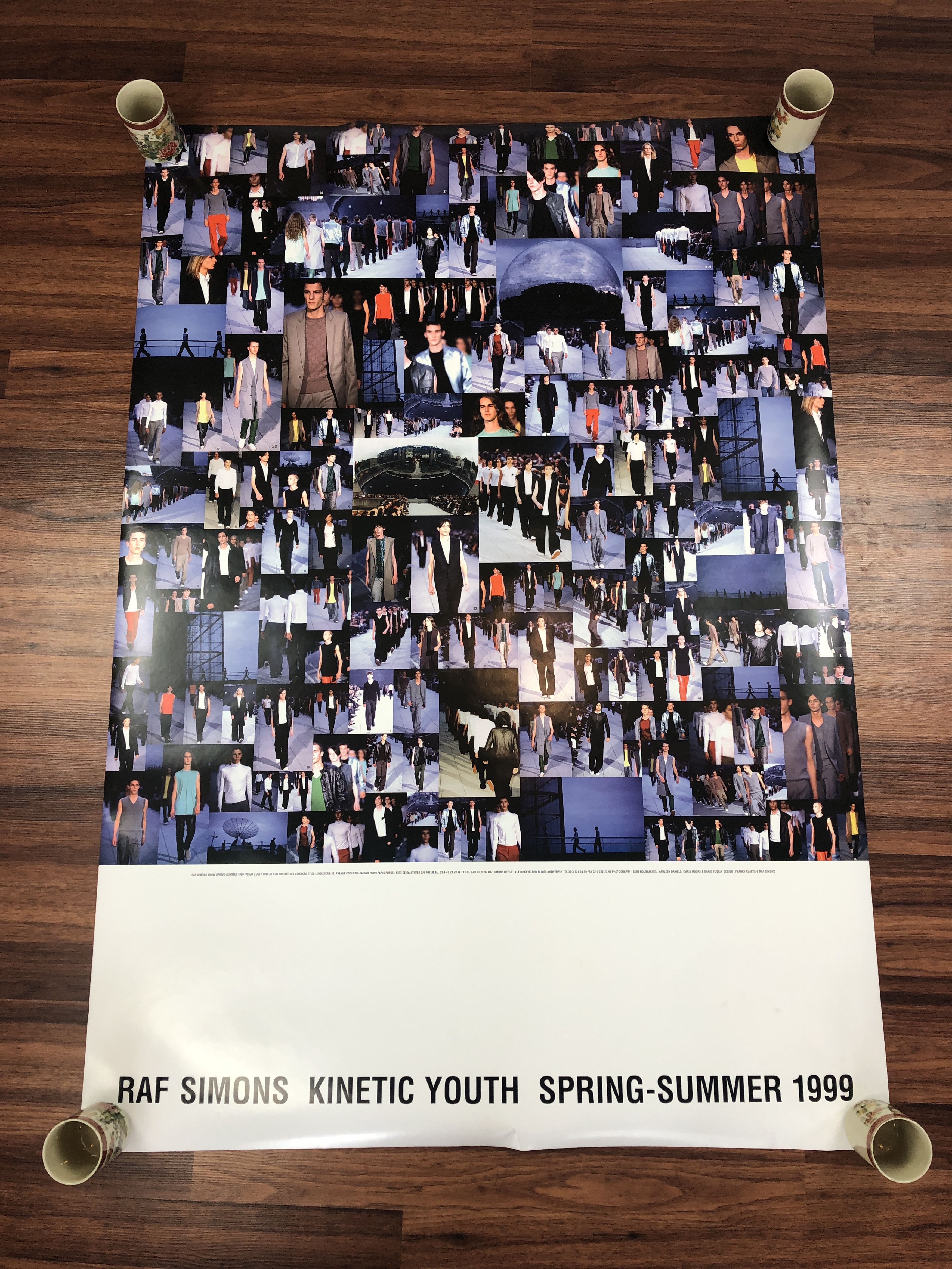 Raf Simons 1999 Kinetic Youth Poster | Grailed