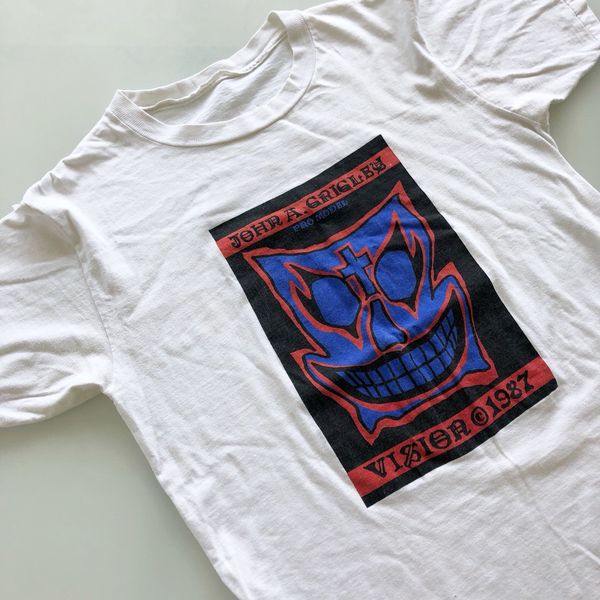 Vintage Vintage 1987 Vision Street Wear John A. Grigley t shirt Sz L ... Vintage Vintage 1987 Vision Street Wear John A. Grigley t shirt Sz L ...