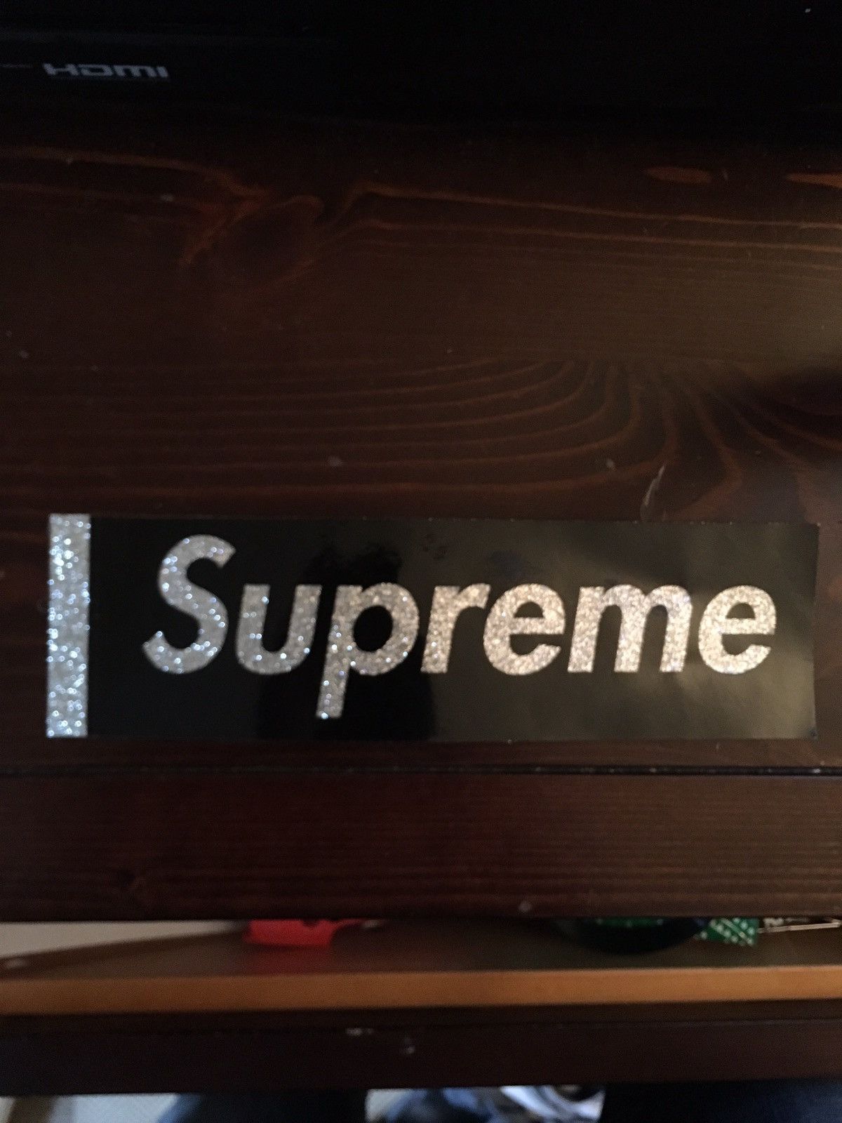 Supreme Reflective Letters Supreme Sticker | Grailed