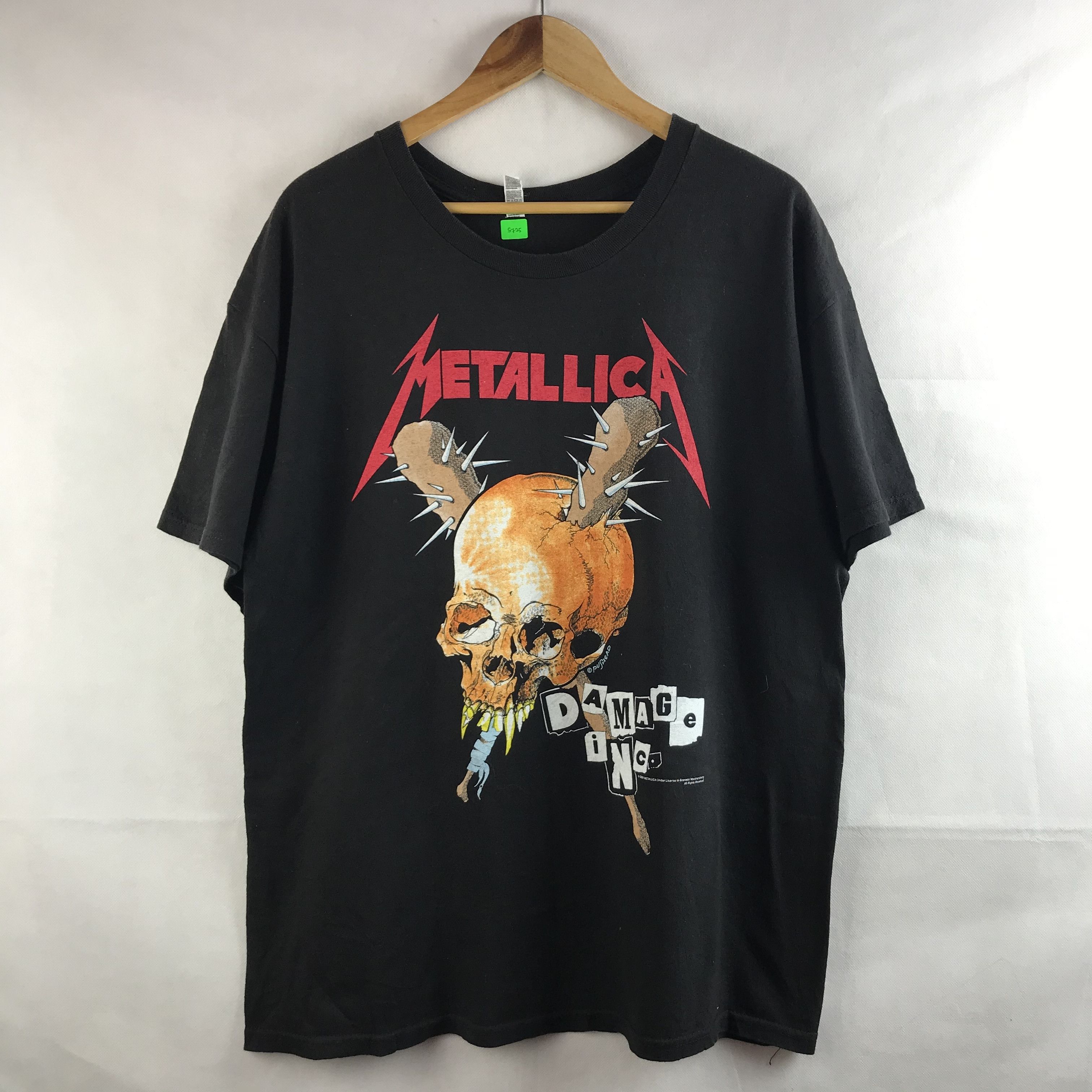 Metallica Metallica Damage ink Tour Pushead | Grailed