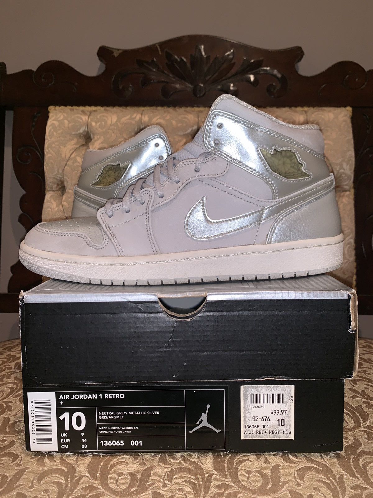Jordan Brand Air Jordan 1 Retro 2001 Neutral Grey | Grailed