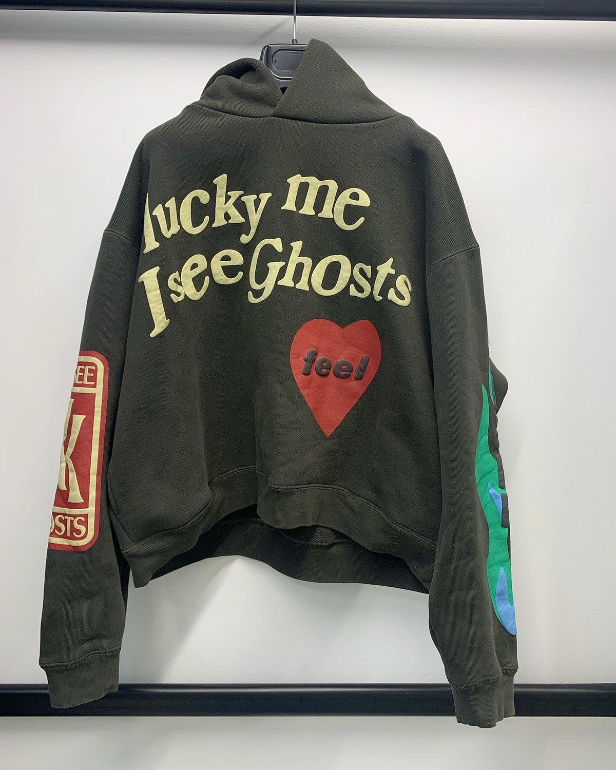 Cactus Plant Flea Market × Kanye West × Yeezy Season Lucky me i see Ghosts CPFM hoodie | Grailed