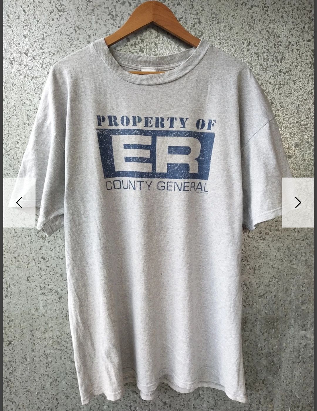 Movie × Series × Warner Bros Vintage 90s ER EMERGENCY ROOM 1996 tshirt ...