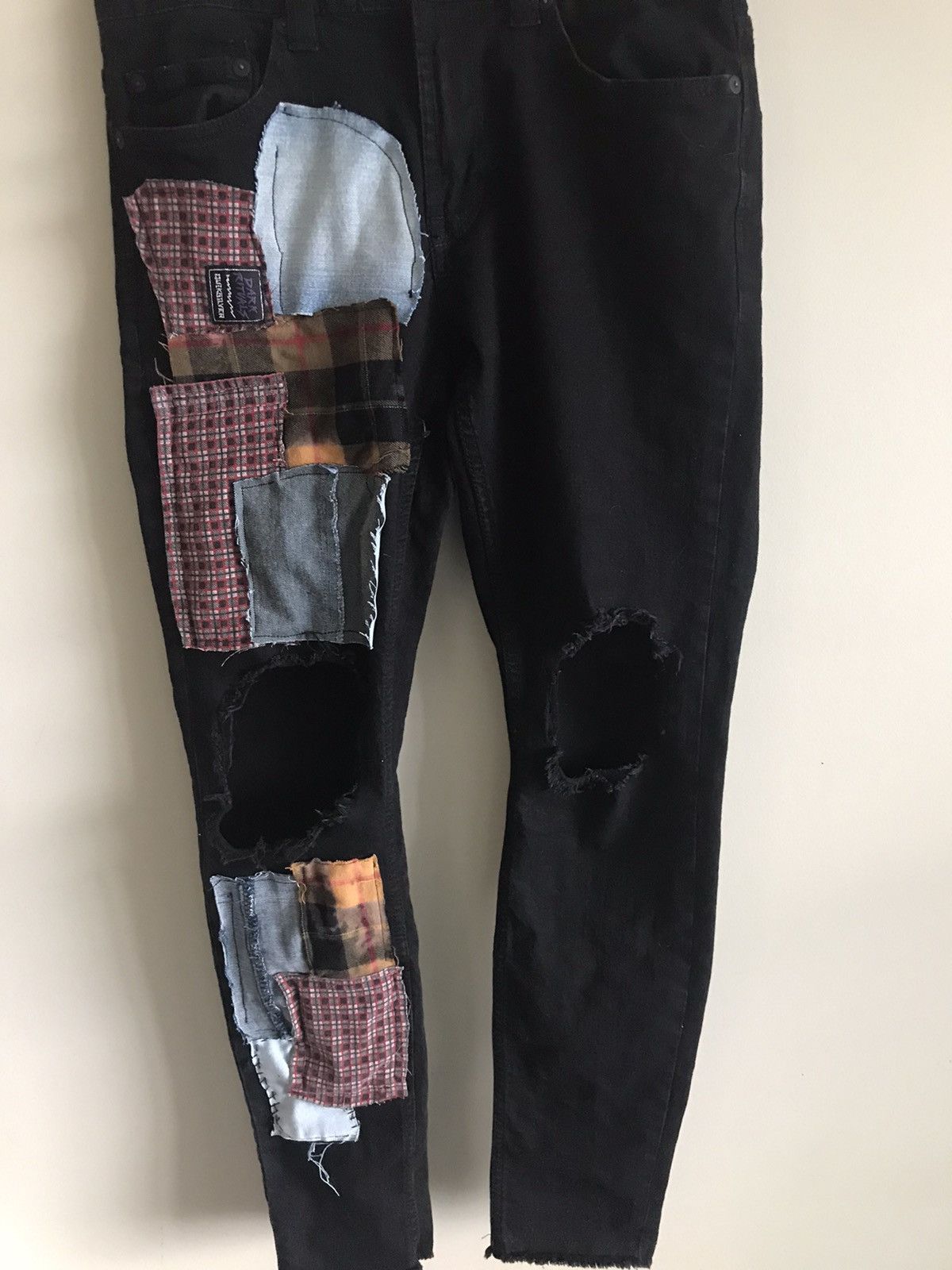 Custom Custom Patchwork Jeans | Grailed