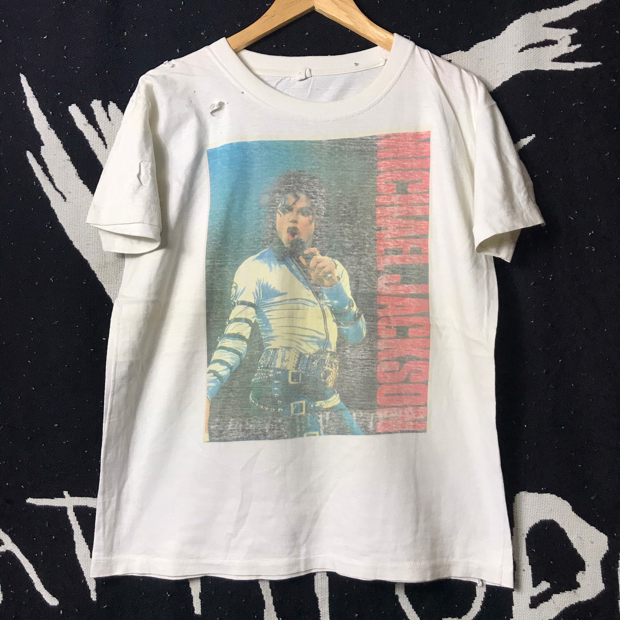 Vintage Michael Jackson MJ Rare Vintage 90s Bootleg Band Shirt M | Grailed