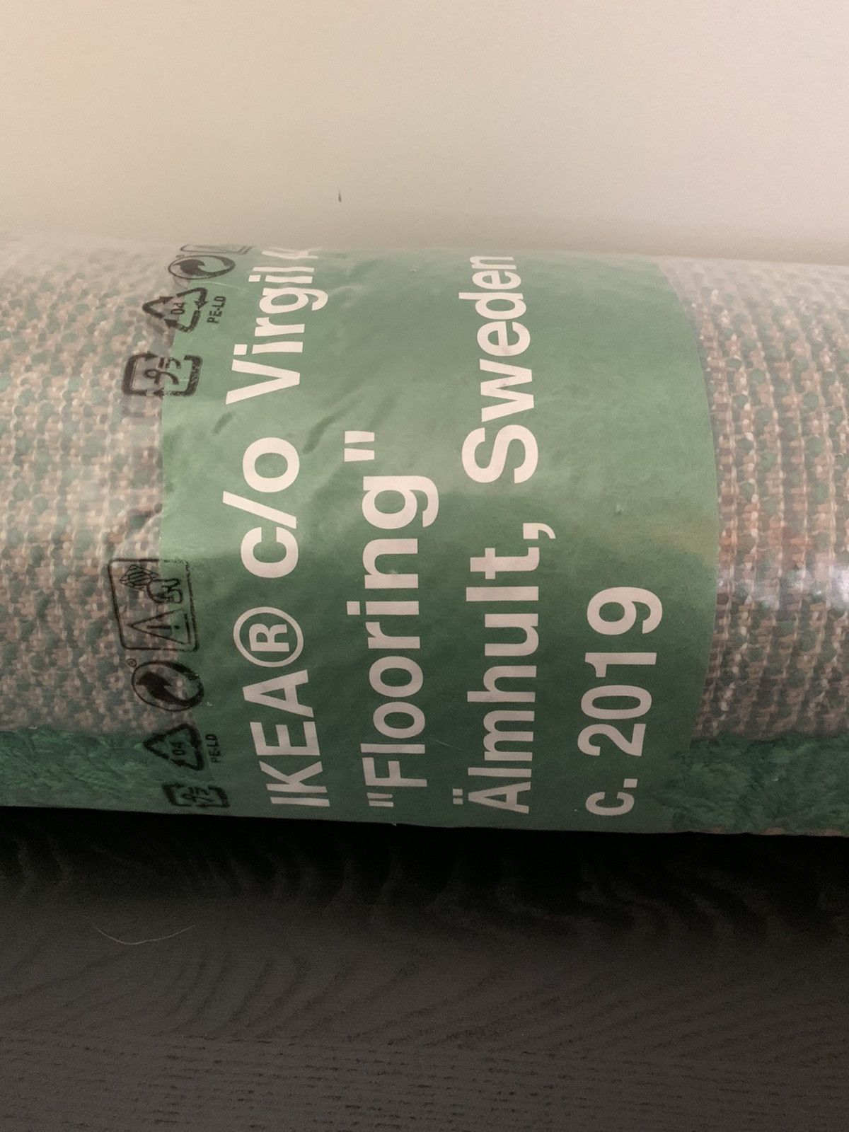 Ikea × Virgil Abloh VIRGIL ABLOH x IKEA “WET GRASS” RUG | Grailed