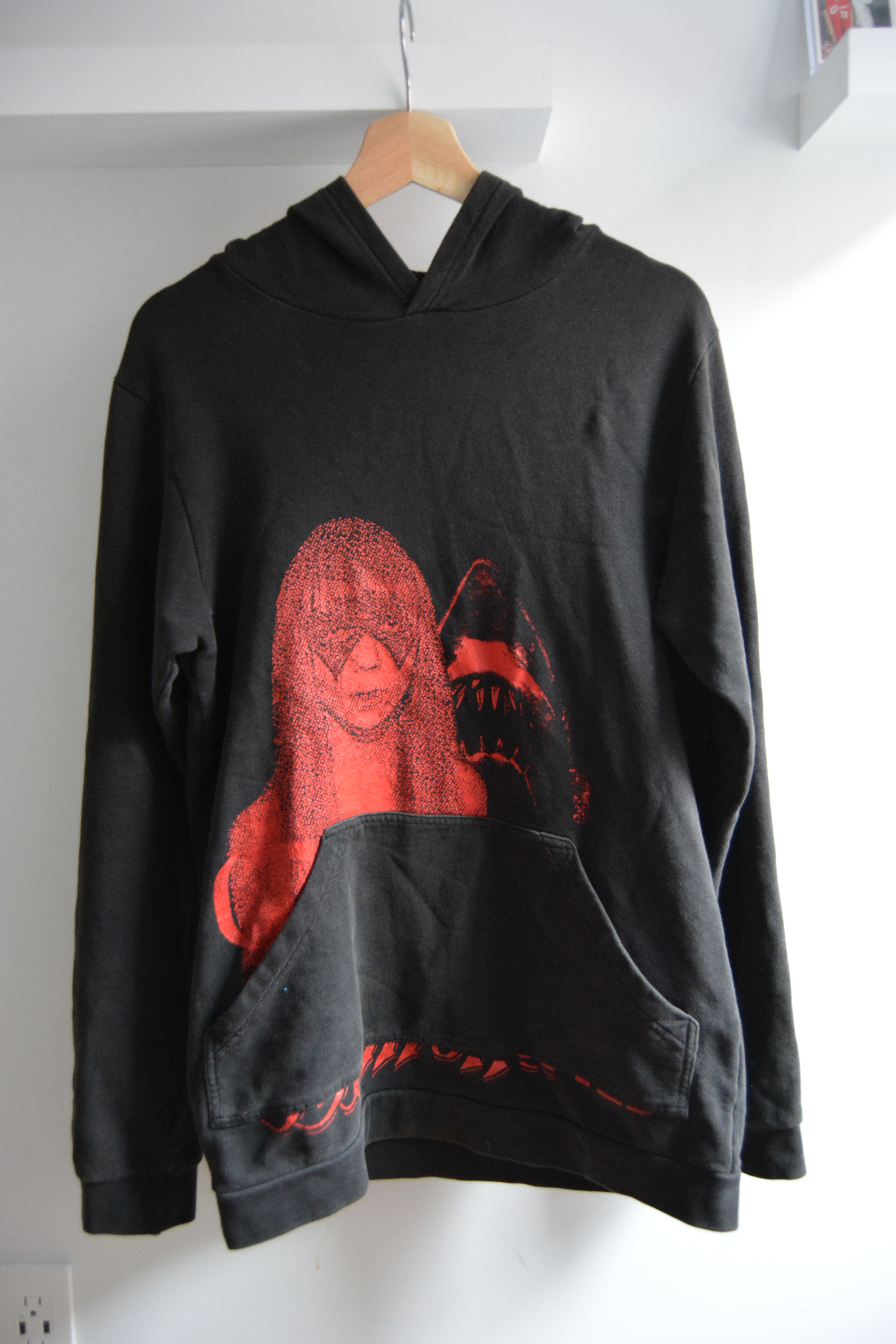 Raf Simons Consumed Red Penelope Hoodie Size 48 | Grailed