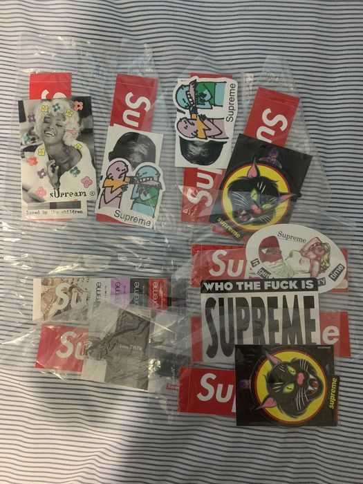 Supreme Sticker packs | Grailed