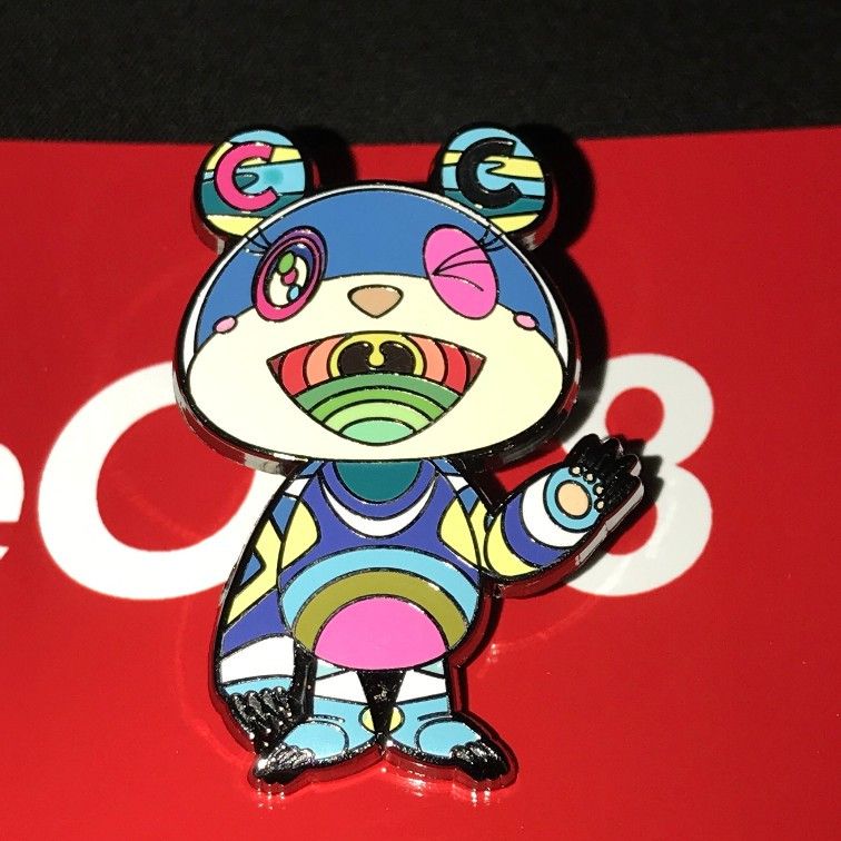 Takashi Murakami Murakami Bear Pin Pintrill Grailed
