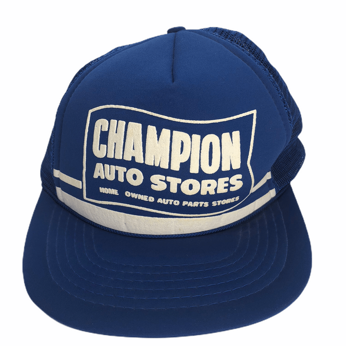 Other VINTAGE 80's Champion Auto Stores One Size Snapback | Grailed