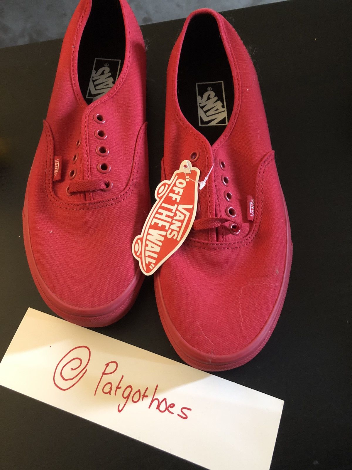 Vans Authentic Red | Grailed