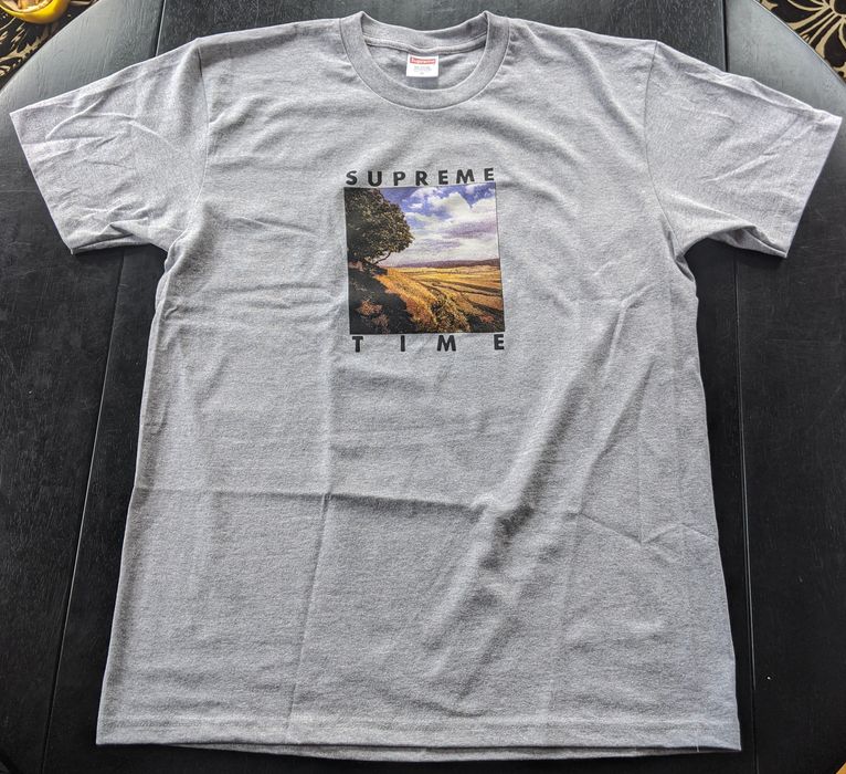 Supreme Time Tee SS20 | Grailed
