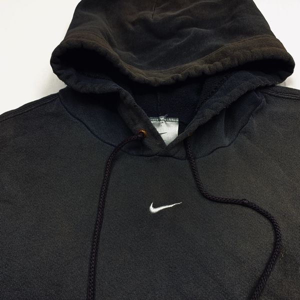 Nike Vintage middle check Nike center swoosh logo hoodie | Grailed