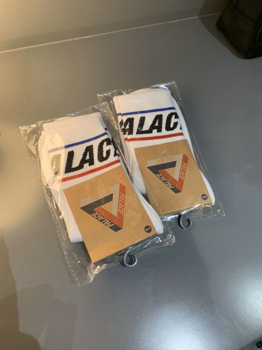Palace Palace logo socks | Grailed