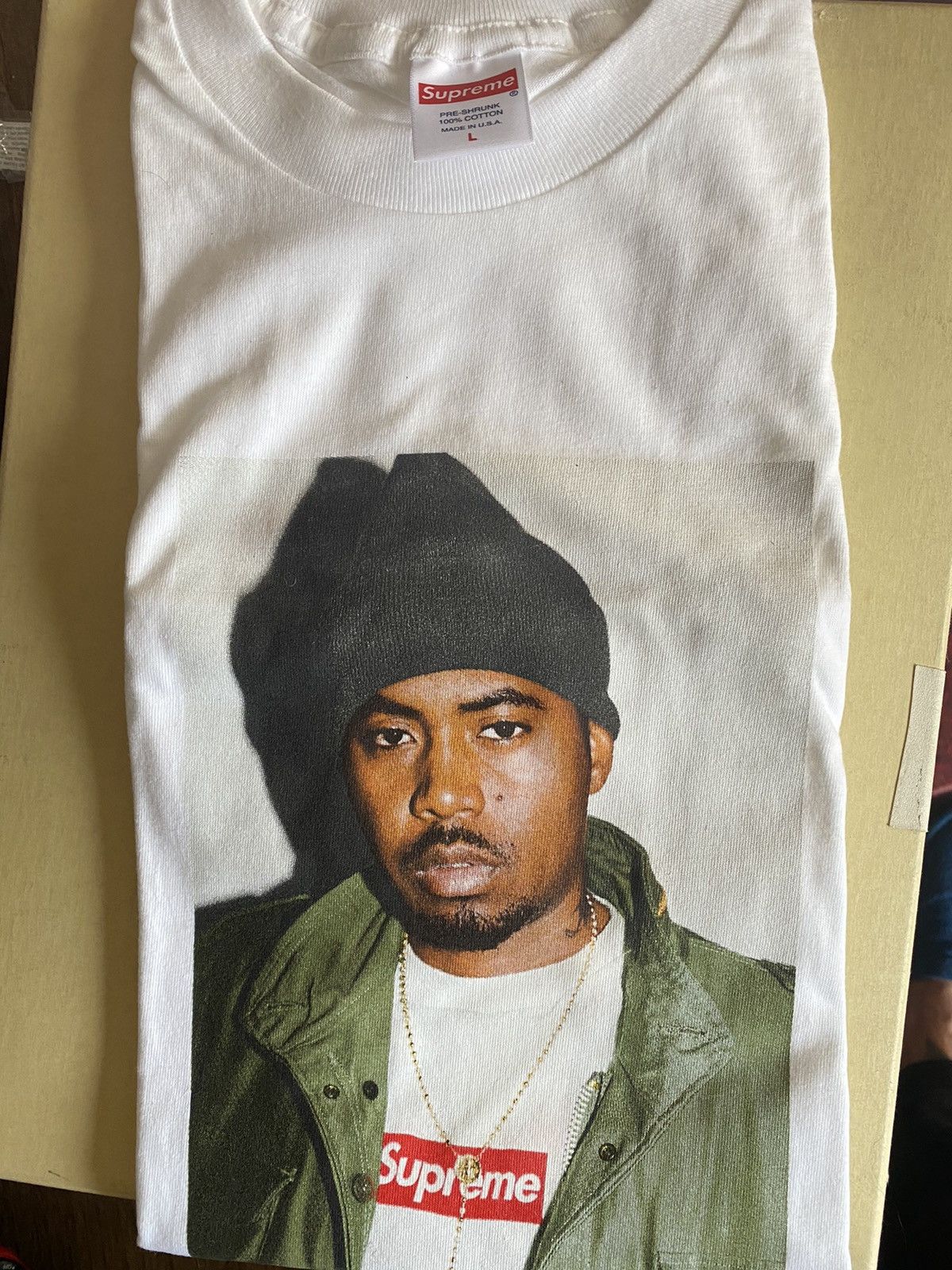 Supreme Nas Tee | Grailed