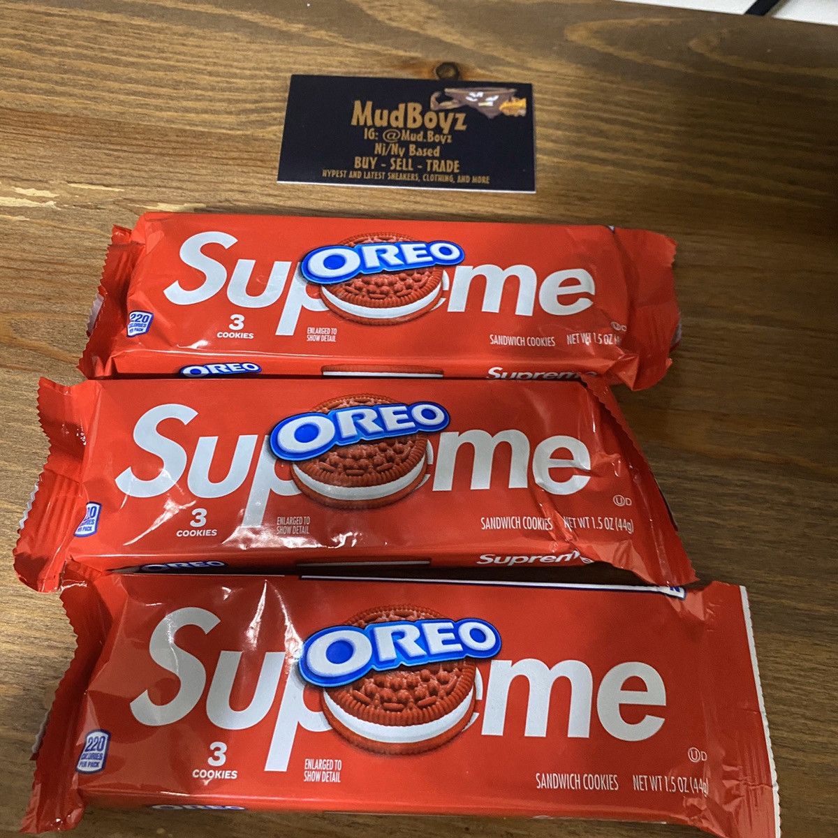 Supreme Supreme Oreo’s 3 PACKS | Grailed