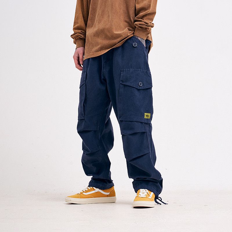 Other × Streetwear × Vintage Techwear cargo pants blue | Grailed