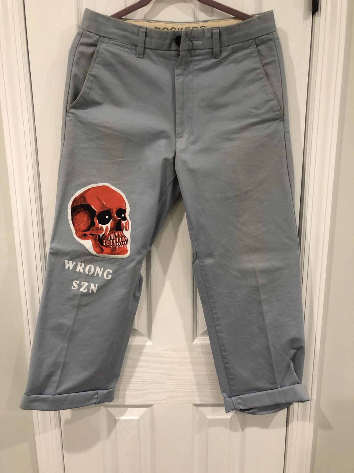 Custom Slumpy kev 1 of 1 wrong Szn 30x32 | Grailed