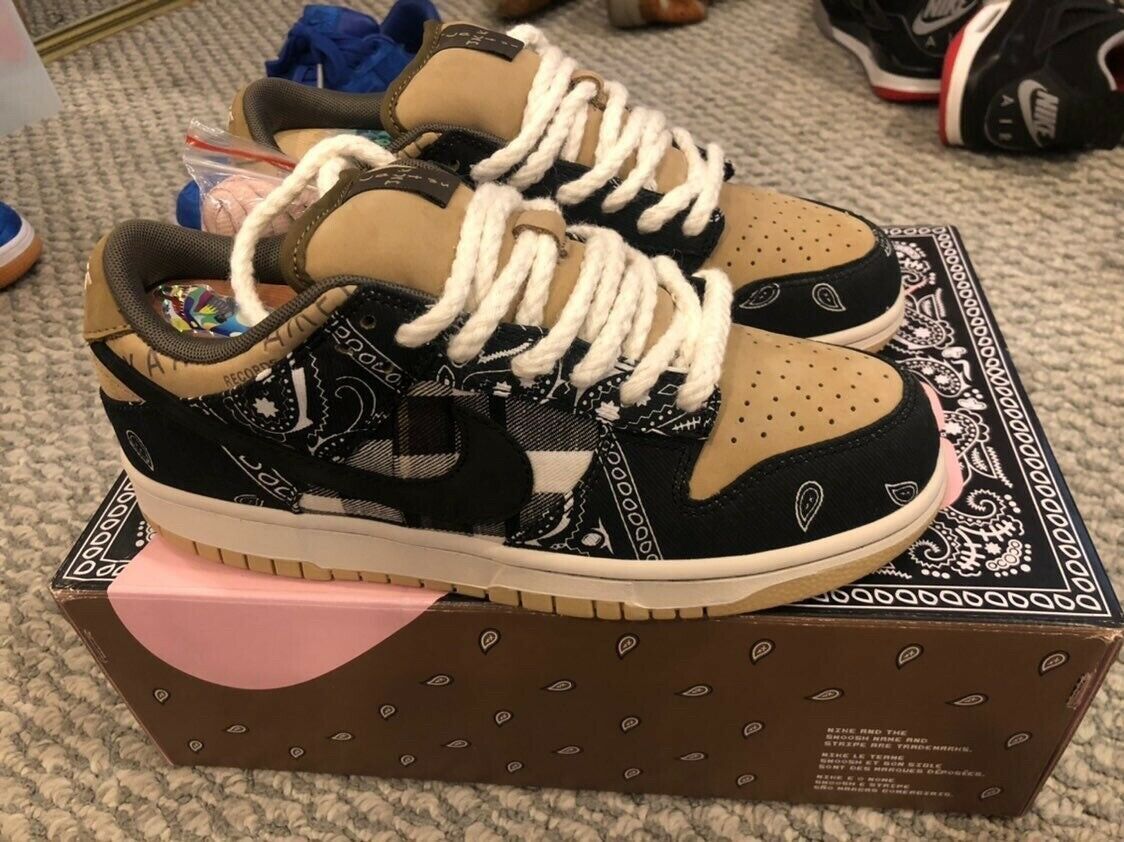 Nike nike sb dunk low travis scott special box | Grailed