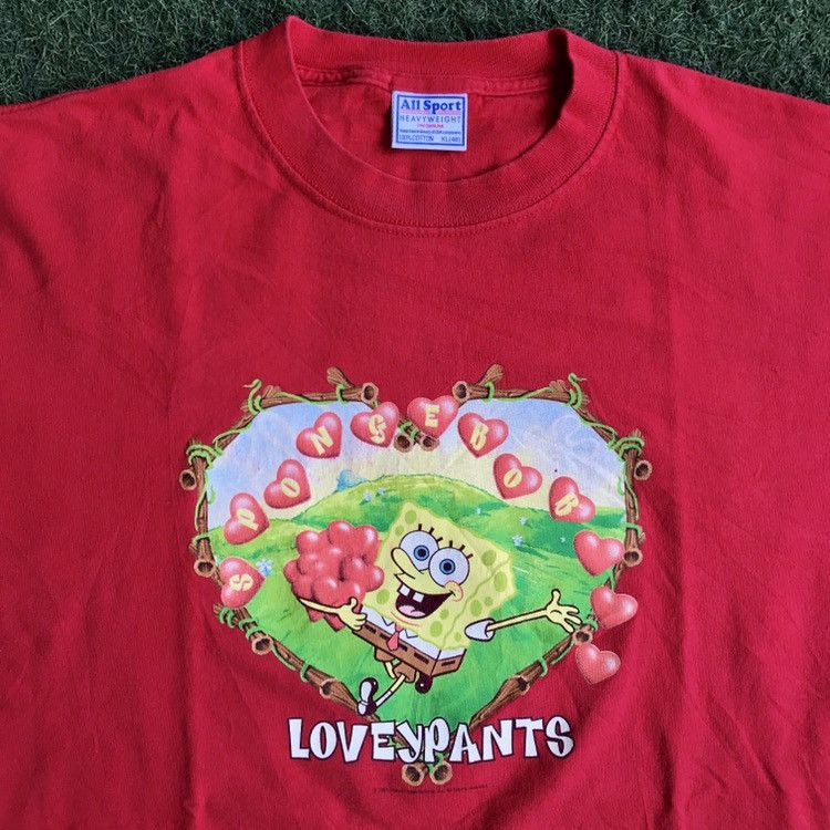 Vintage Vintage SPONGEBOB Lovely Pants Y2K Comics tee | Grailed