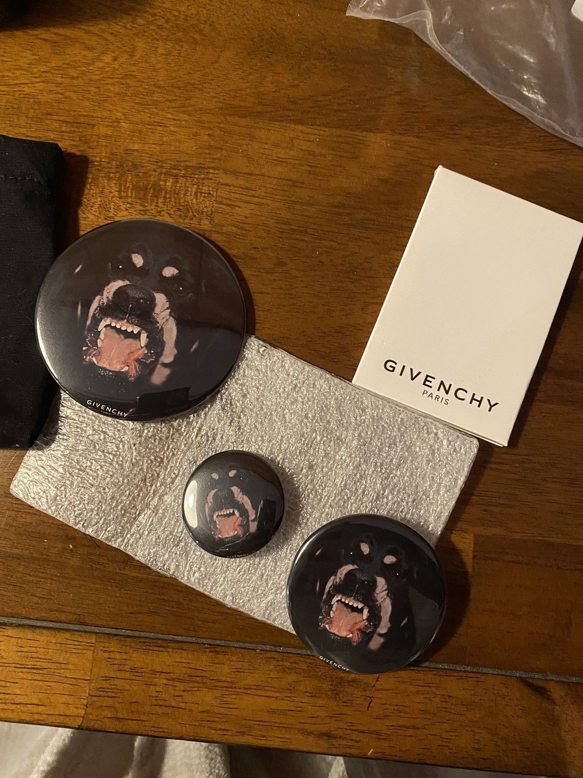Givenchy Givenchy Rottweiler badges | Grailed