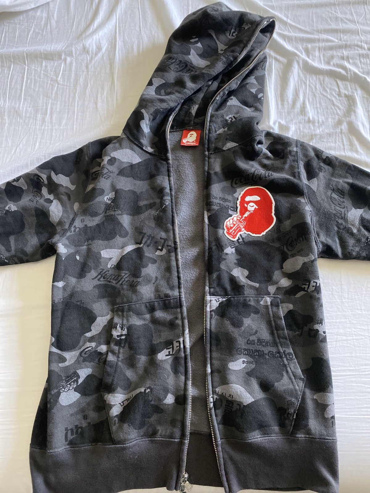 Bape Bape x Coca-Cola Hoodie Jacket M | Grailed