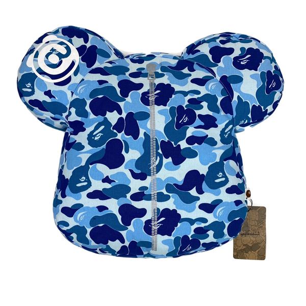Bape A Bathing Ape ABC BE@R Cushion Pillow BAPE x BEARBRICK | Grailed