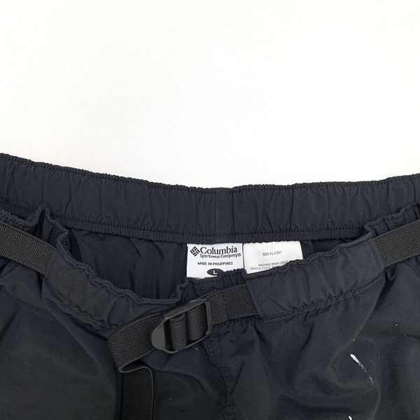 Vintage 90s Columbia Nylon Cargo Shorts Black | Grailed