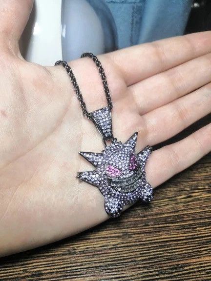Jewelry Diamond Gengar Necklace | Grailed