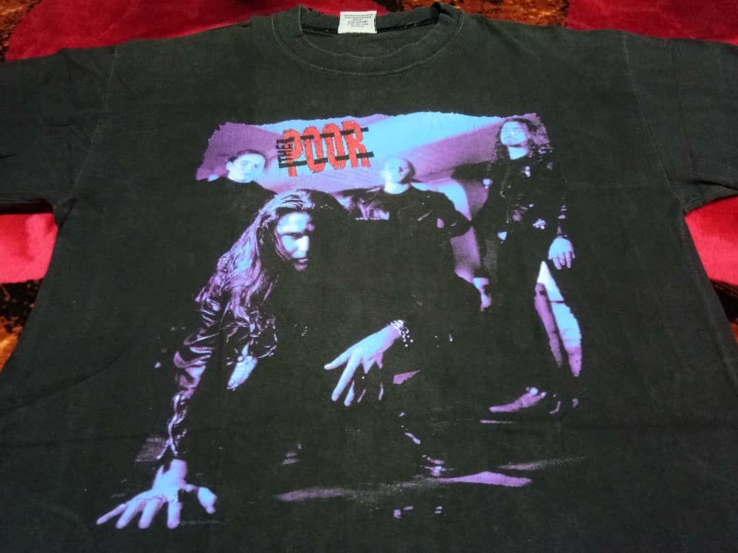 Band Tees × Vintage Vintage The Poor band t shirt | Grailed