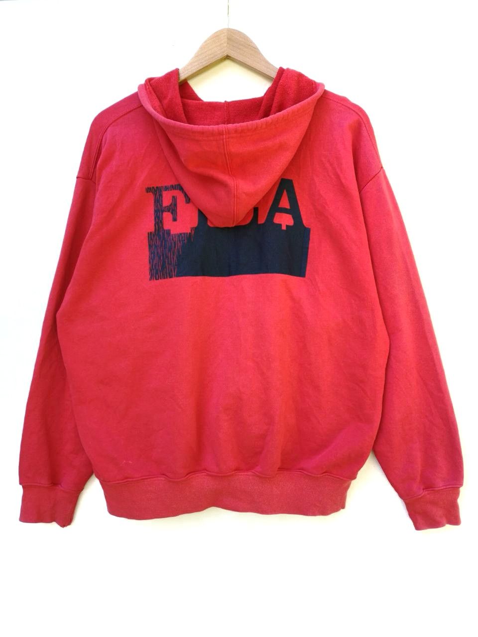 Fila × Streetwear × Vintage 90s Fila Patches Logo Hoodie | Grailed