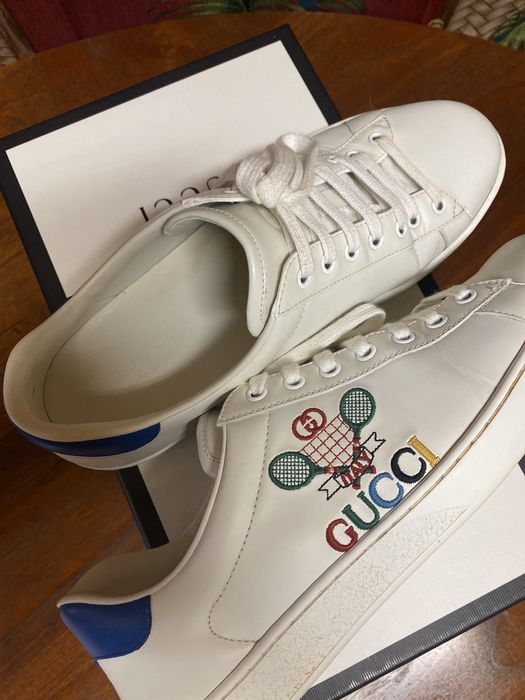 Gucci Gucci Ace Tennis Racket Sneakers | Grailed