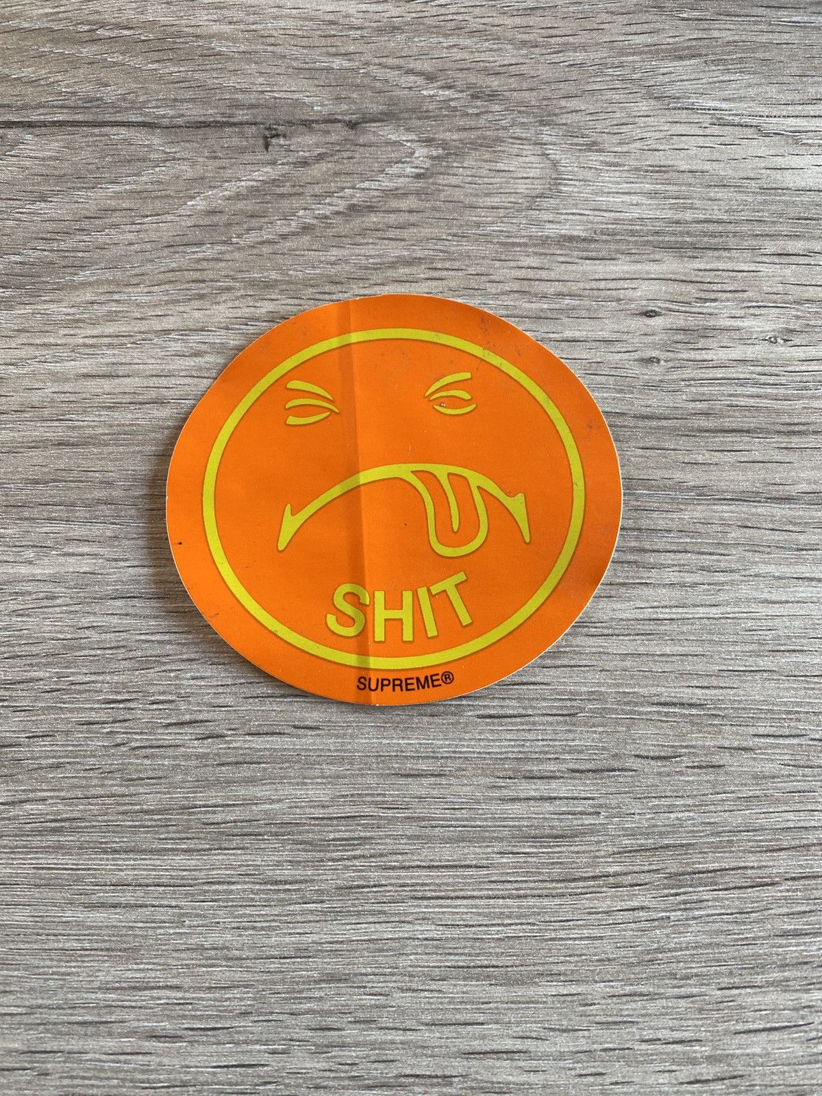 Supreme Shit Sticker | Grailed