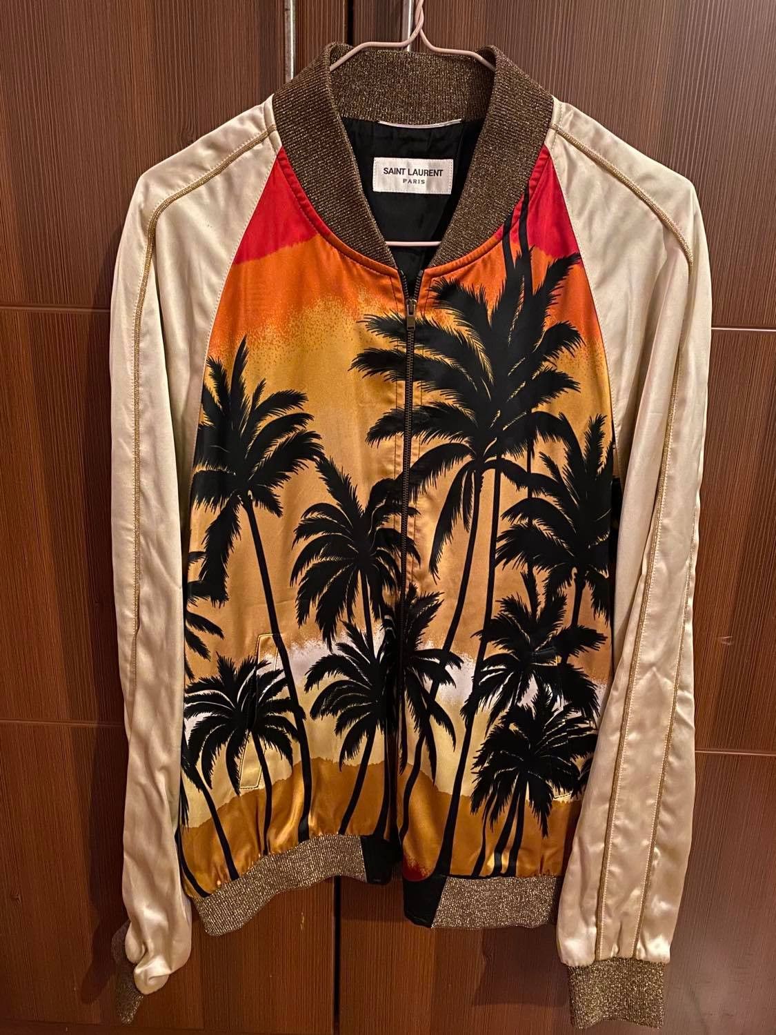 Saint Laurent Paris Palm Tree Jacket | Grailed