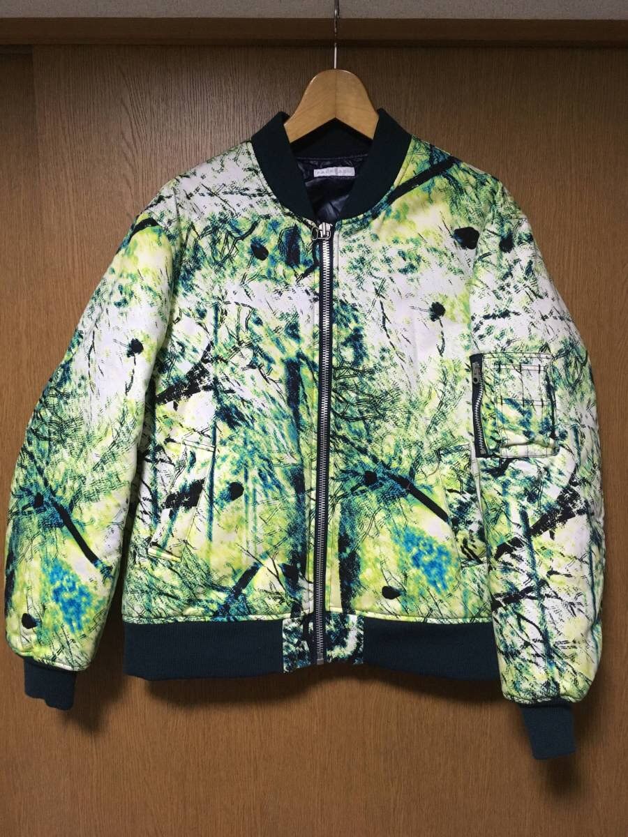Facetasm Facetasm Psychedelic MA-1 Bomber Jacket | Grailed