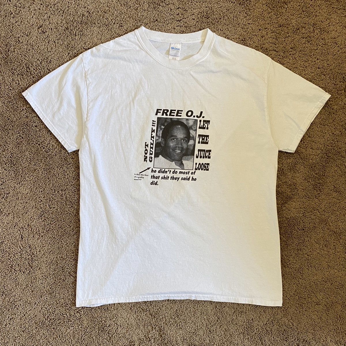 Vintage Vintage Free OJ Simpson T Shirt | Grailed