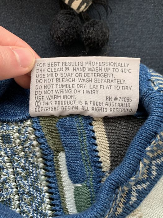 Coogi Vintage Coogi Blue's Sweater | Grailed