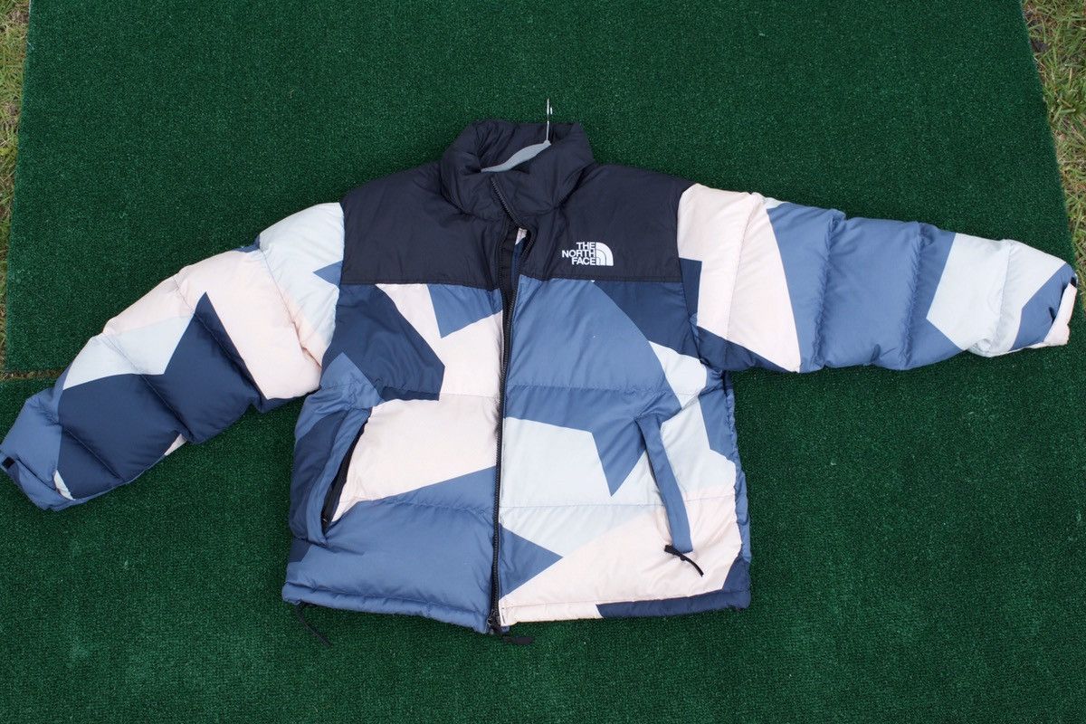 The North Face LIMITED EDITION NORTH FACE PUFFER BLOCK MULTI COLOR ...