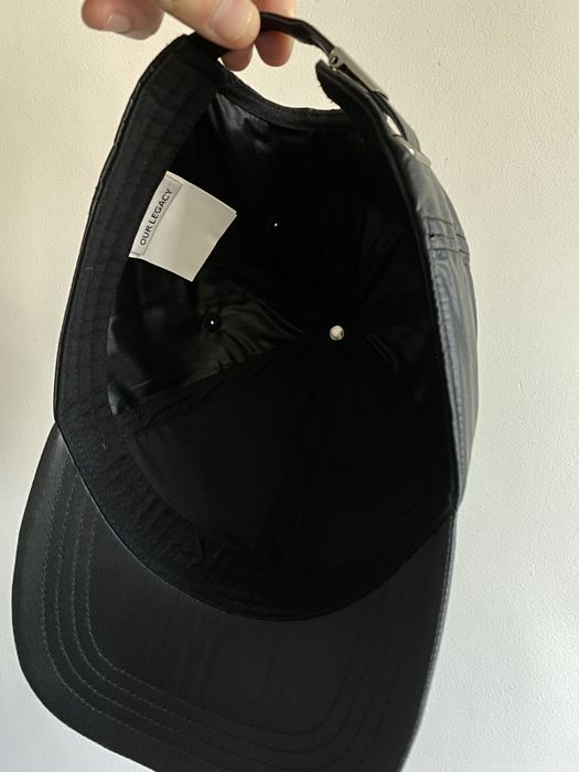 Our Legacy Ball Cap Black Tech | Grailed
