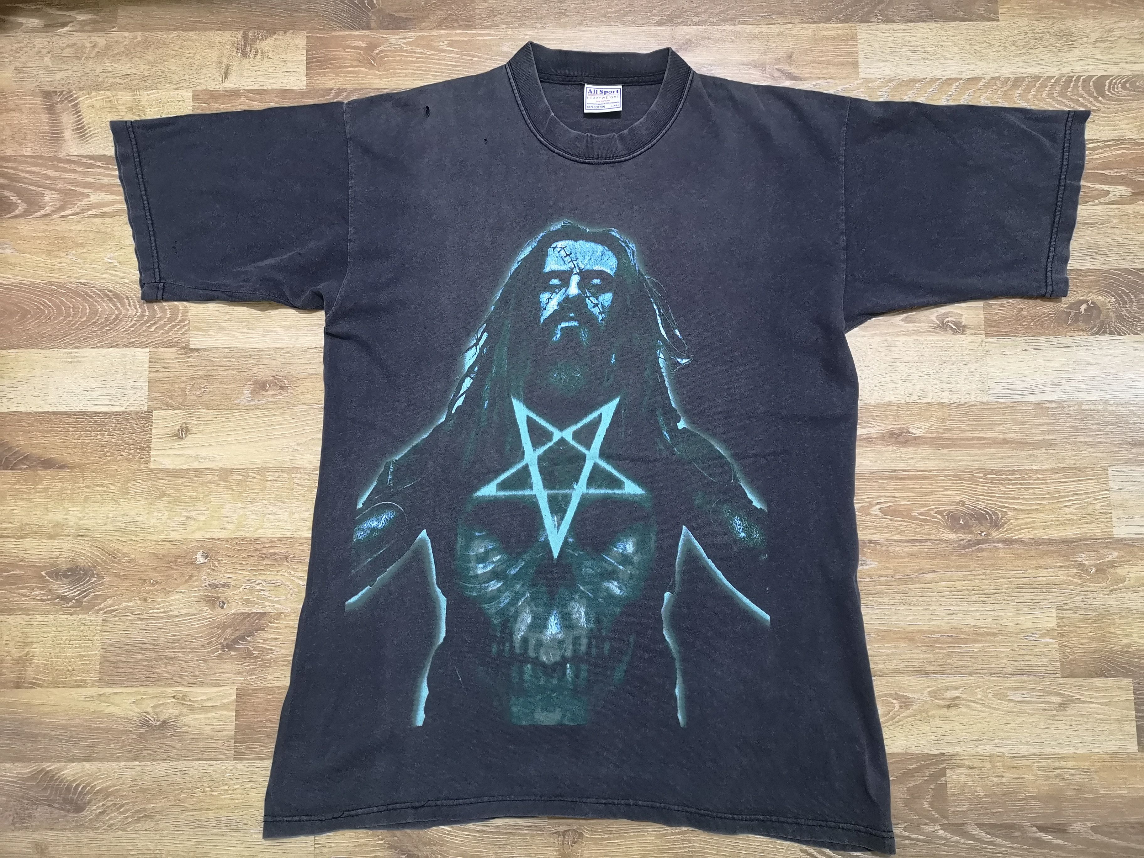 Vintage Distressed Vintage Rob Zombie Tour Promo Concert T Shirt | Grailed