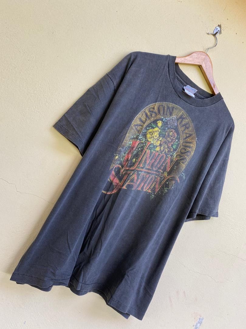 Band Tees × Vintage Vintage 90s Band Tee Alison Krauss Union Station ...