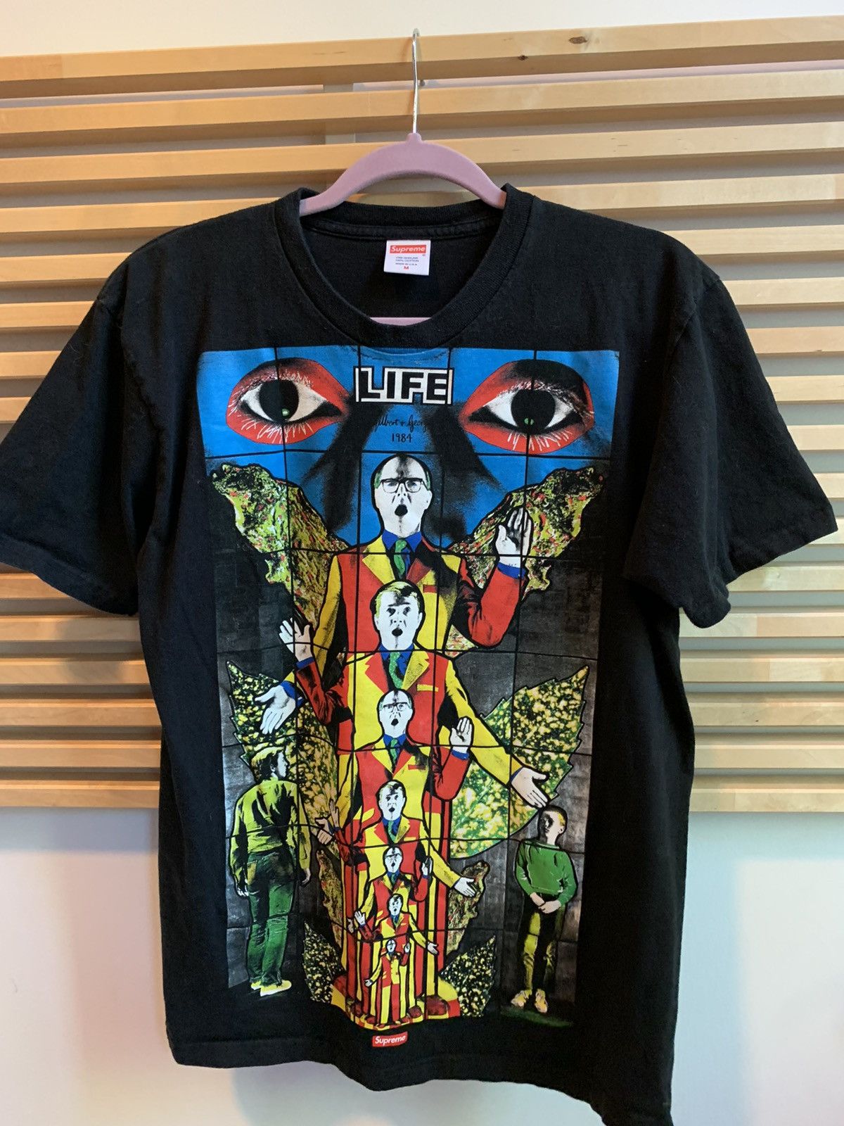 Supreme Gilbert and George X Supreme Life tee | Grailed